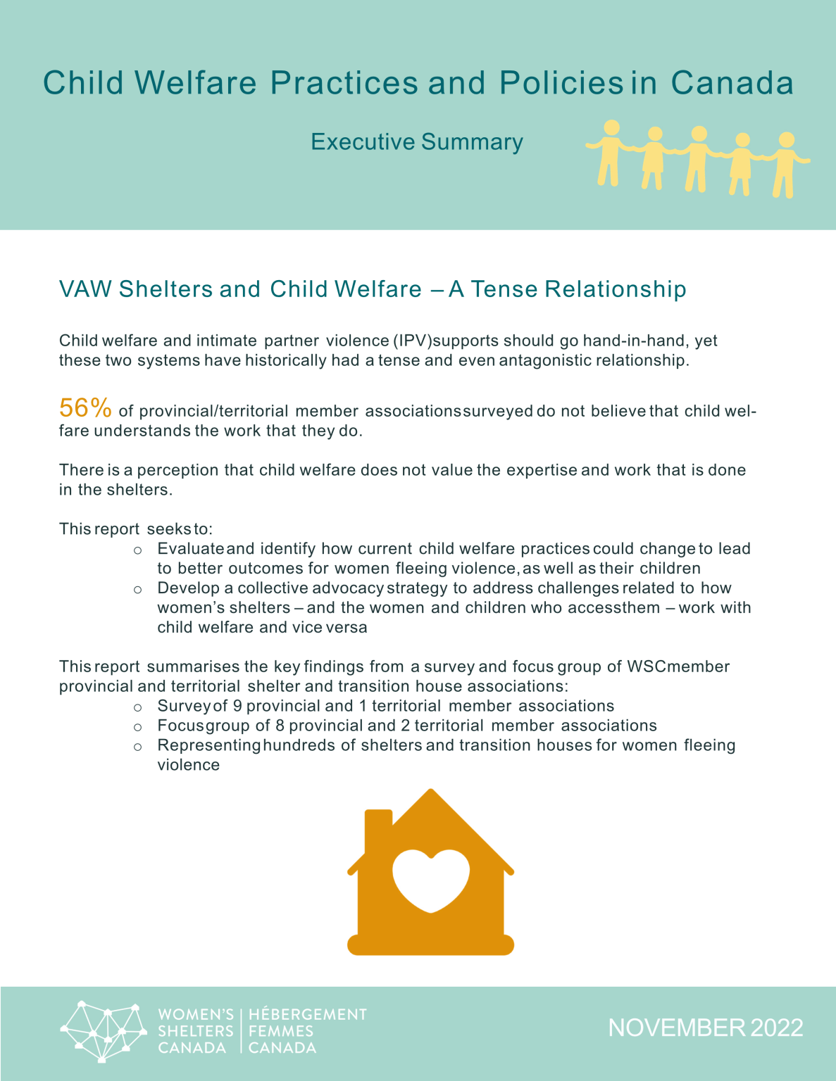 Child Welfare Practices and Policies in Canada - Women's Shelters Canada